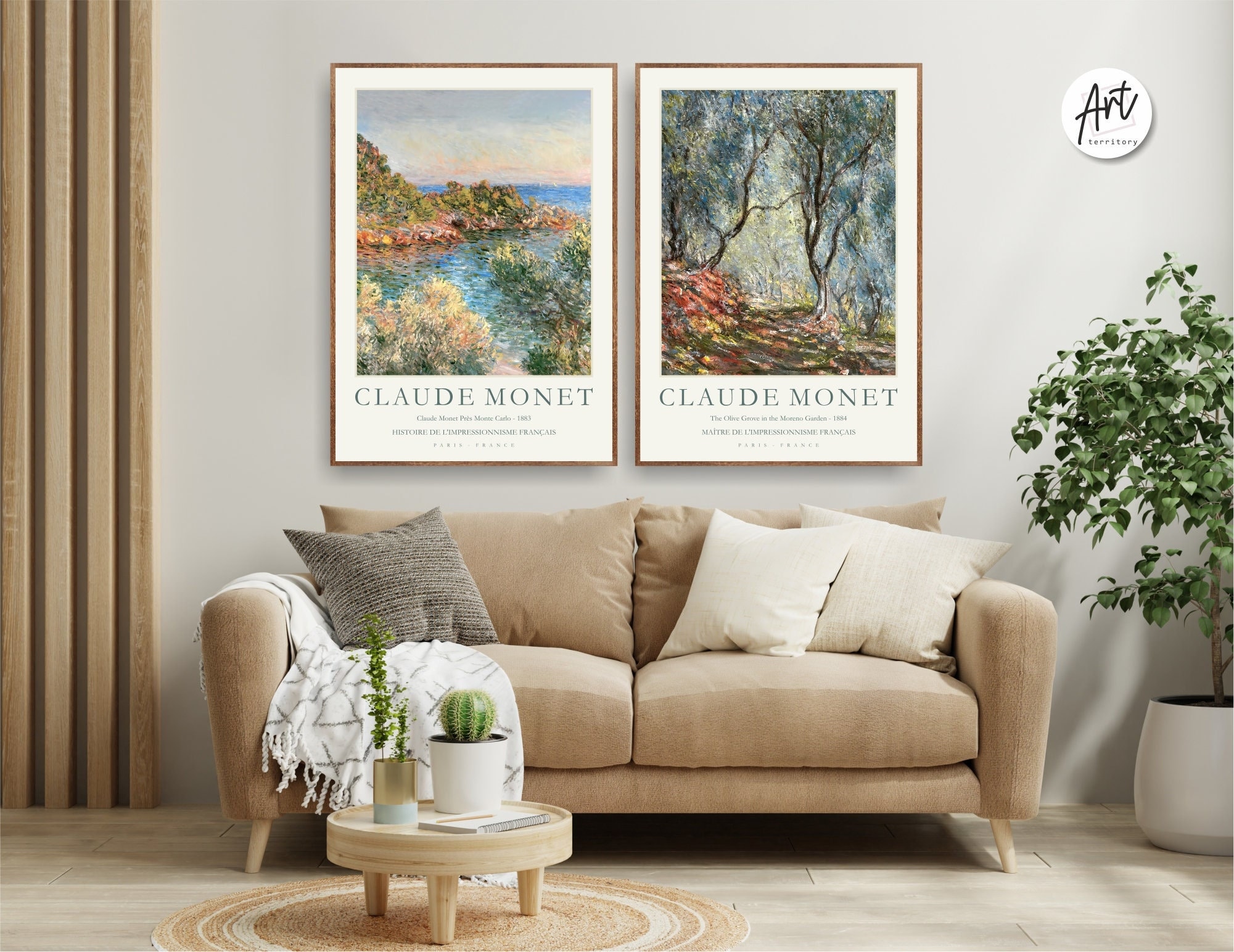 Claude Monet Prints Monet Poster Monet Exhibition Poster - Etsy