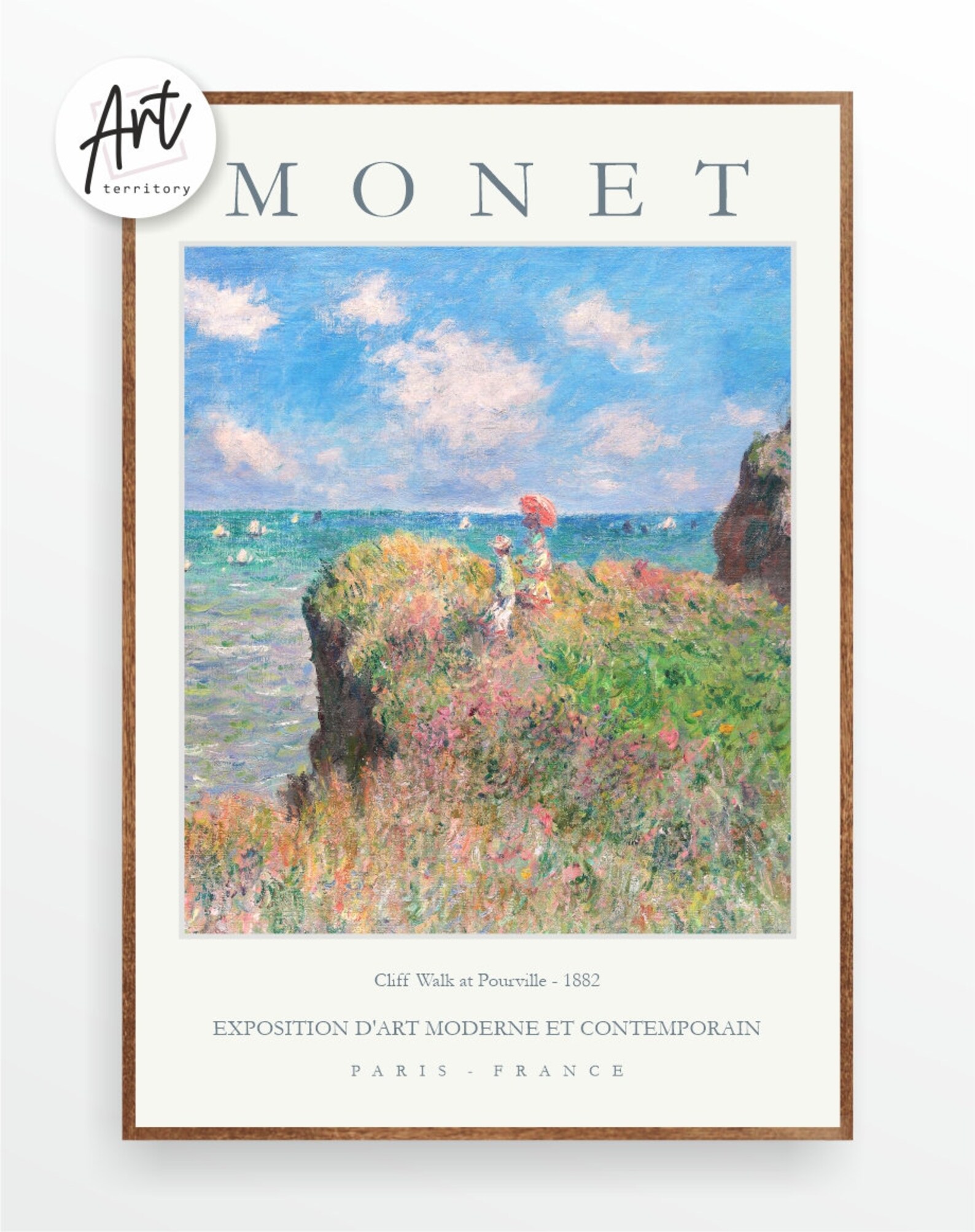 Claude Monet Above Bed Decor Gallery Wall Set - Etsy Canada