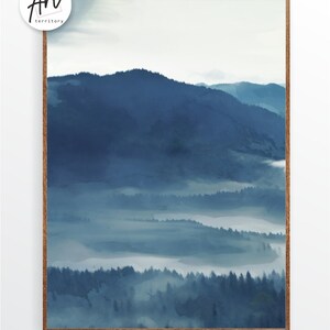 Blue Ridge Mountains National Park Posters Set of 3 Extra Large ...