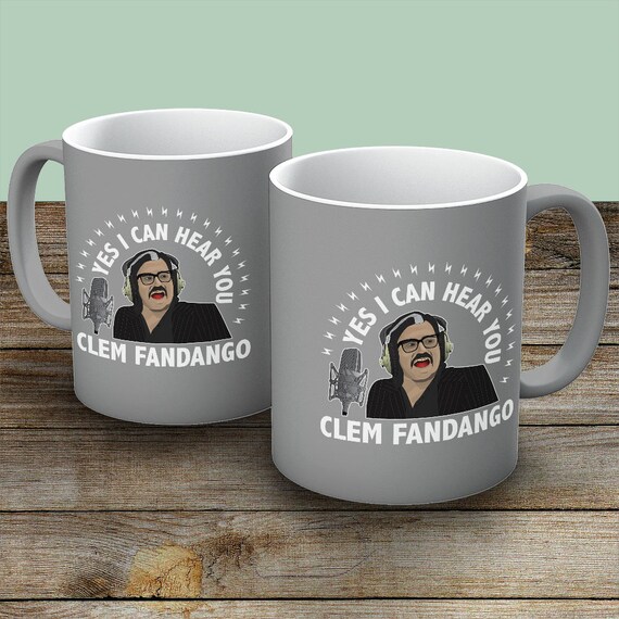 Drinkware Home & Living Toast of London I Can Hear you Clem Fandango TV ...