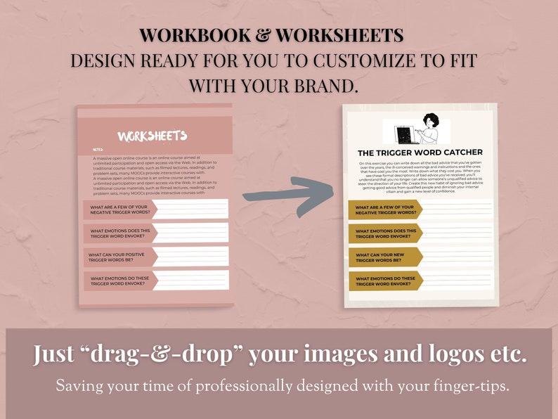 Bundle Canva Templates Course Creator Workbook & Ebook, Instagram ...