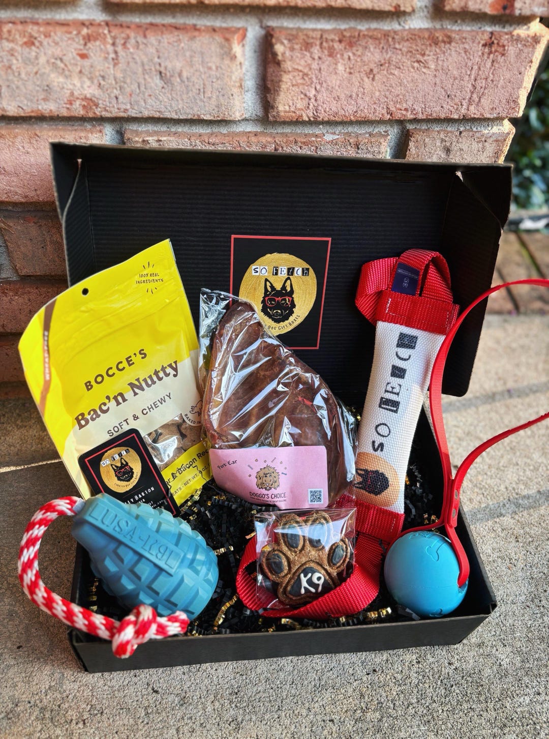 K9 Valor Dog Gift Box: Tough Toys & Treats, Supports Military/police ...