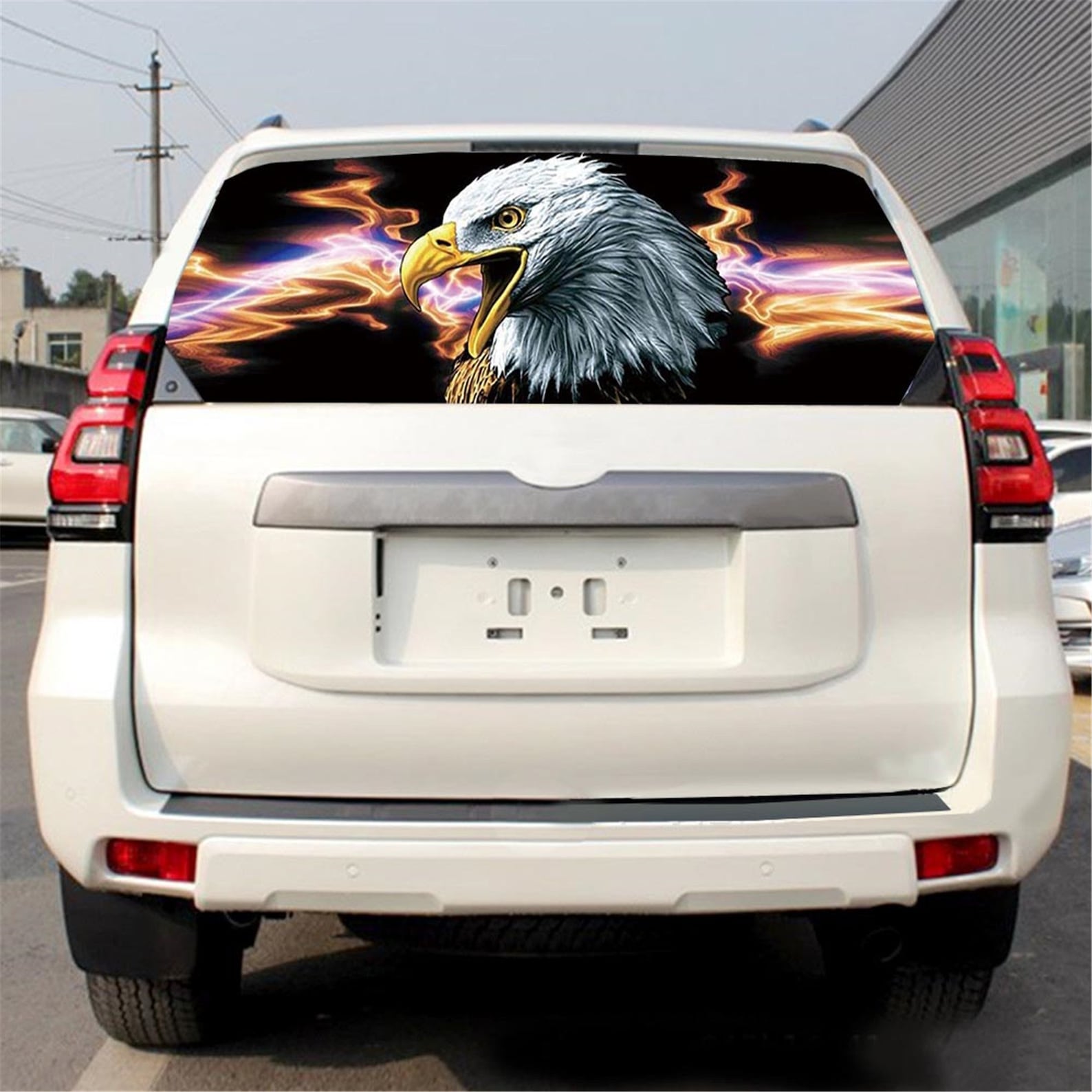 Rear Window Graphic Decal Vinyl Tint For Jeep Wrangler Truck Etsy
