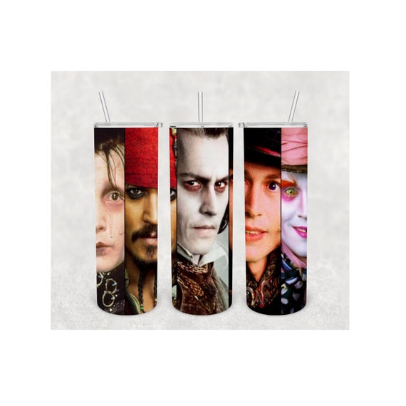 Johnny Depp Characters Collage