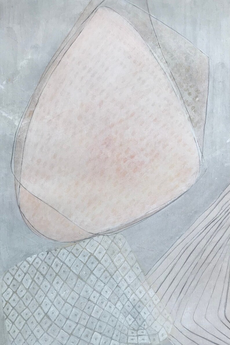 Tryptic Blue Rose - Abstract Modern Artwork / Contemporary Painting ...