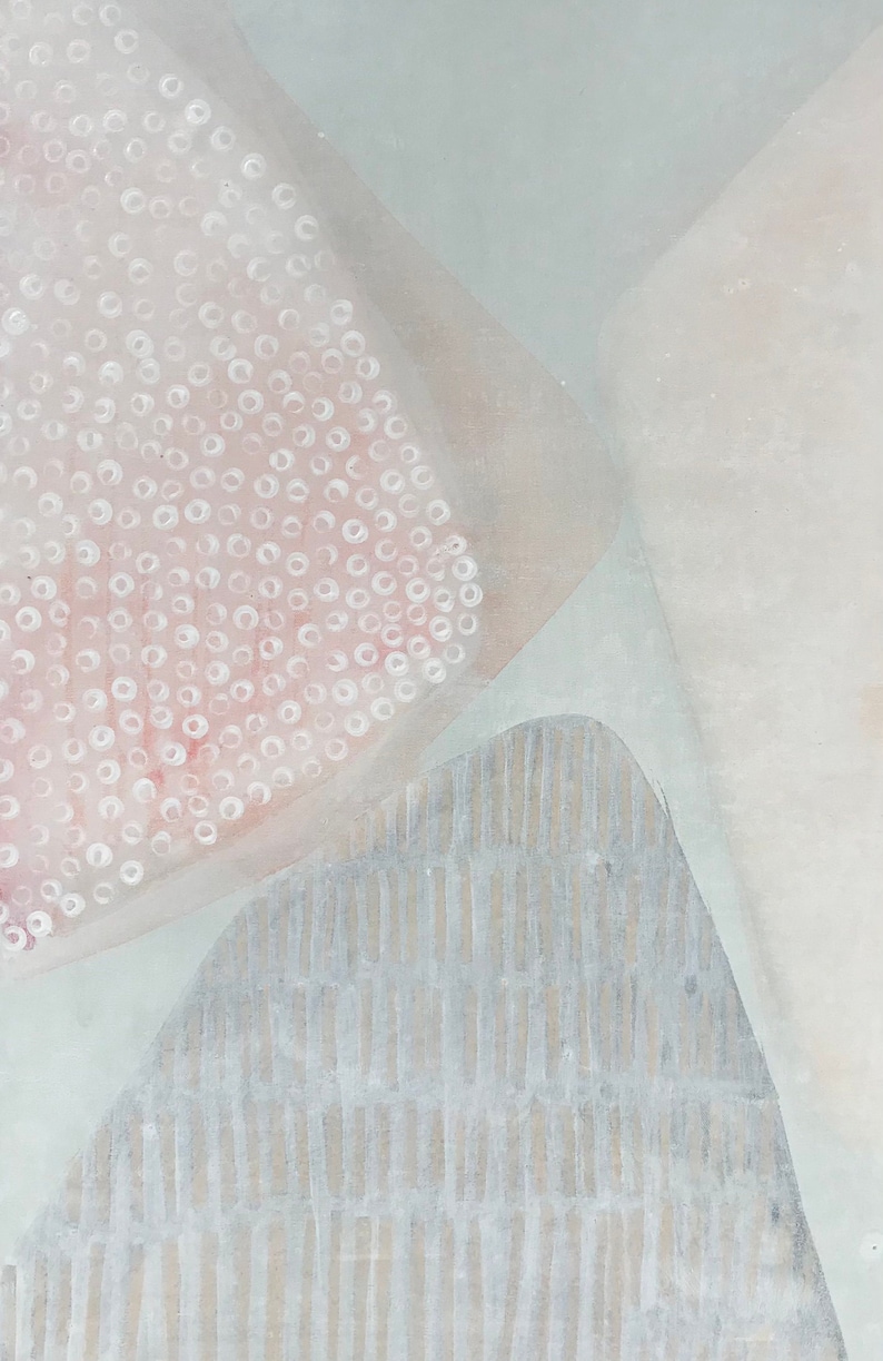 Tryptic Blue Rose - Abstract Modern Artwork / Contemporary Painting ...