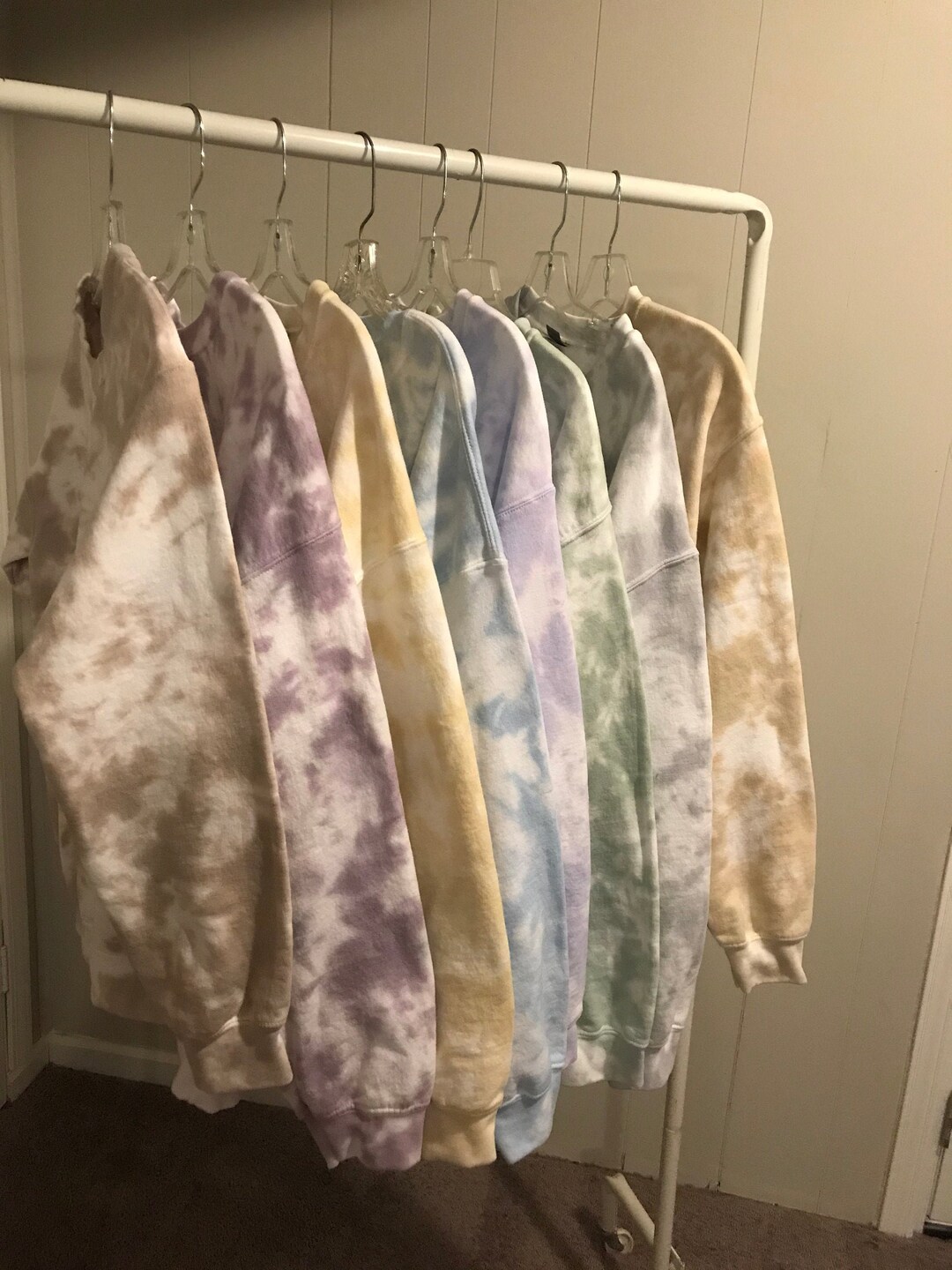 Custom Neutral Tie Dye Sweatshirt L Choose Your Color L Pick Your Tie ...