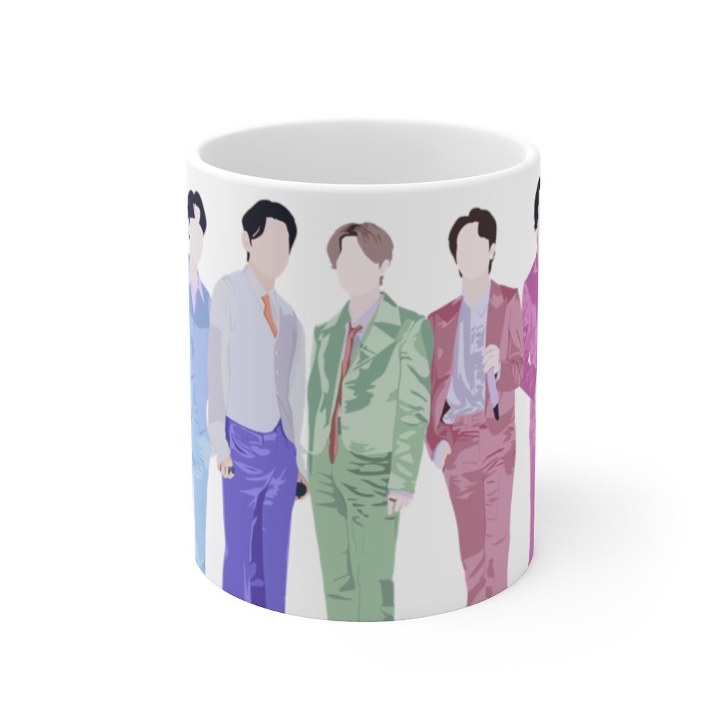 BTS Dynamite Mug- NYE Live Concert 2021 | Army | Bts Mug, Map of the ...