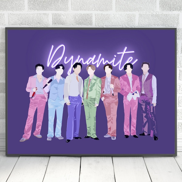 Bts Poster - Shop Online - Etsy