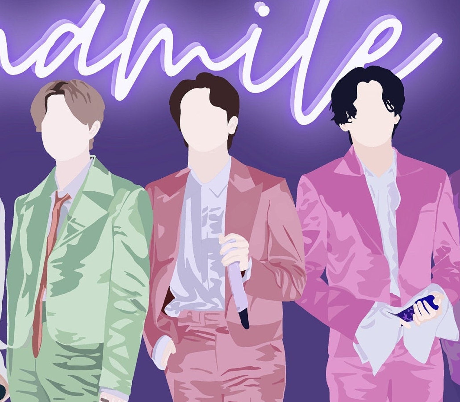 BTS Dynamite Poster | BTS Wall Art | Instant Digital Download | BTS ...