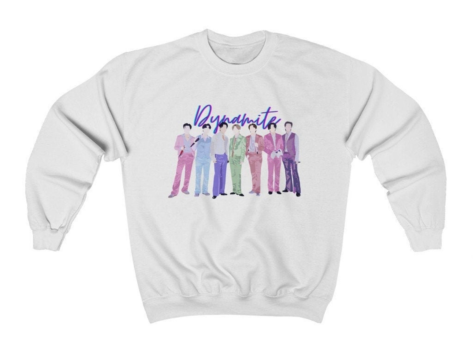 BTS Dynamite Sweatshirt NYE Live Concert 2021 Army BTS - Etsy