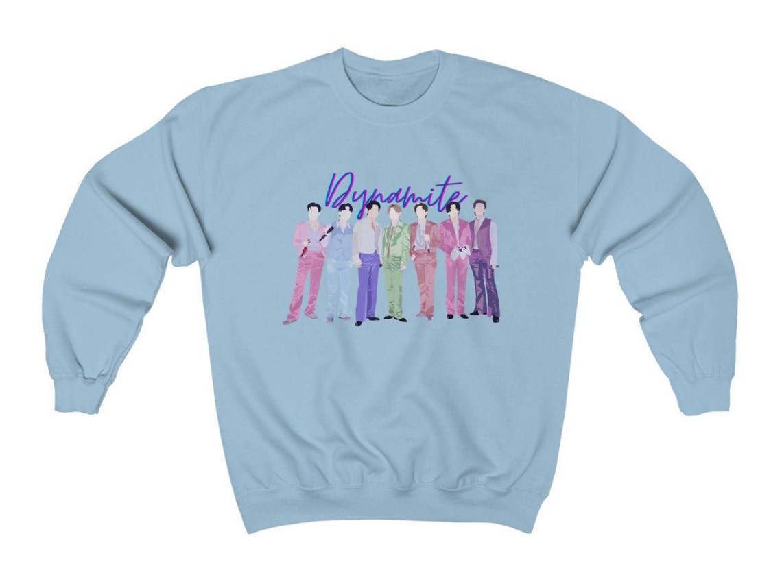 BTS Dynamite Sweatshirt NYE Live Concert 2021 Army BTS - Etsy