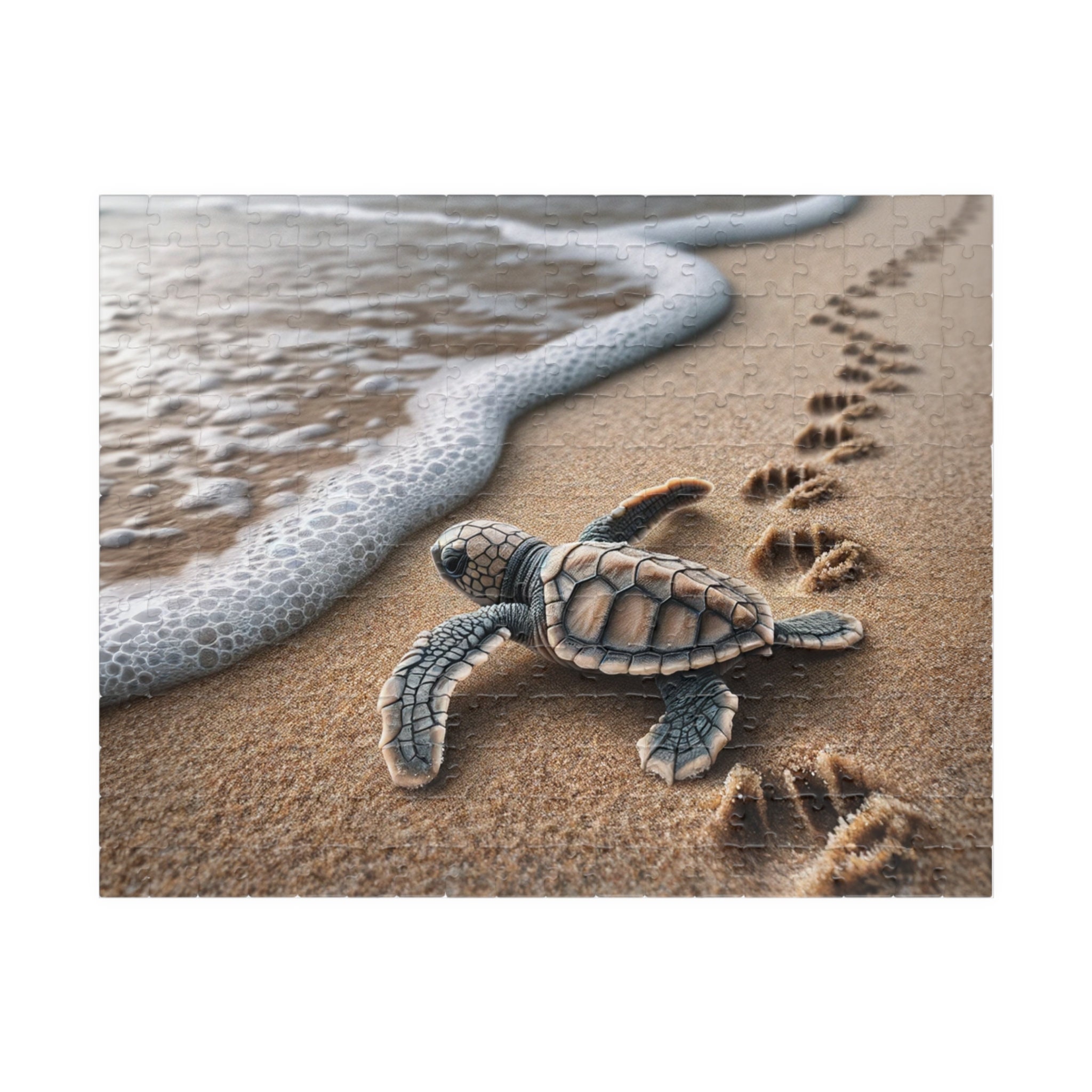 Baby Sea Turtle Puzzle (110, 252, 520, 1014-piece) - Etsy