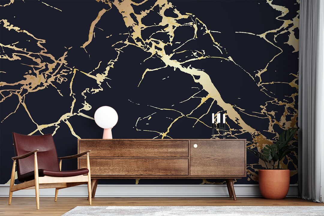 Marble Wall Paper Pattern Bedroom Marble Wall Paper Living Room Marble ...