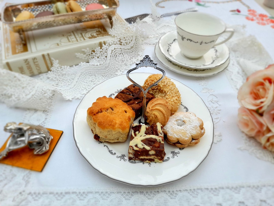 Royal Worcester Afternoon Tea Set for One Silver Chantilly - Etsy
