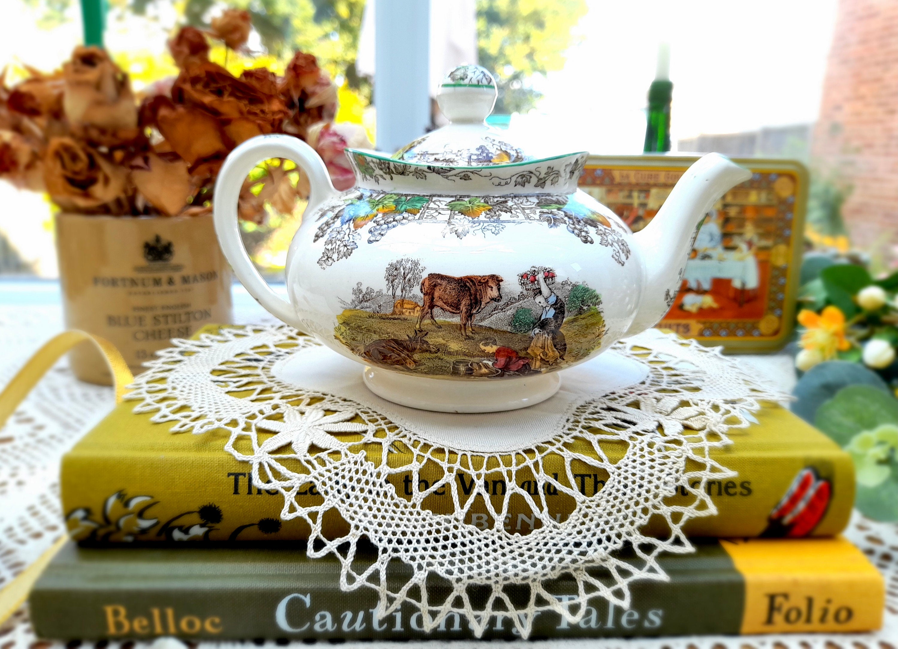 Spode Copeland Afternoon Tea Set for One Spodes Byron - Etsy