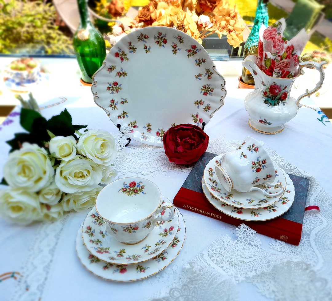 Royal Albert Vintage Afternoon Tea Set for Two Winsome - Etsy