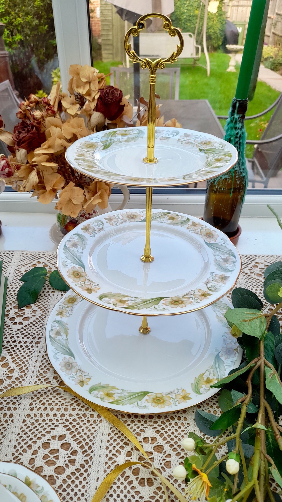 Duchess Vintage Afternoon Tea Set for Four Greensleeves - Etsy