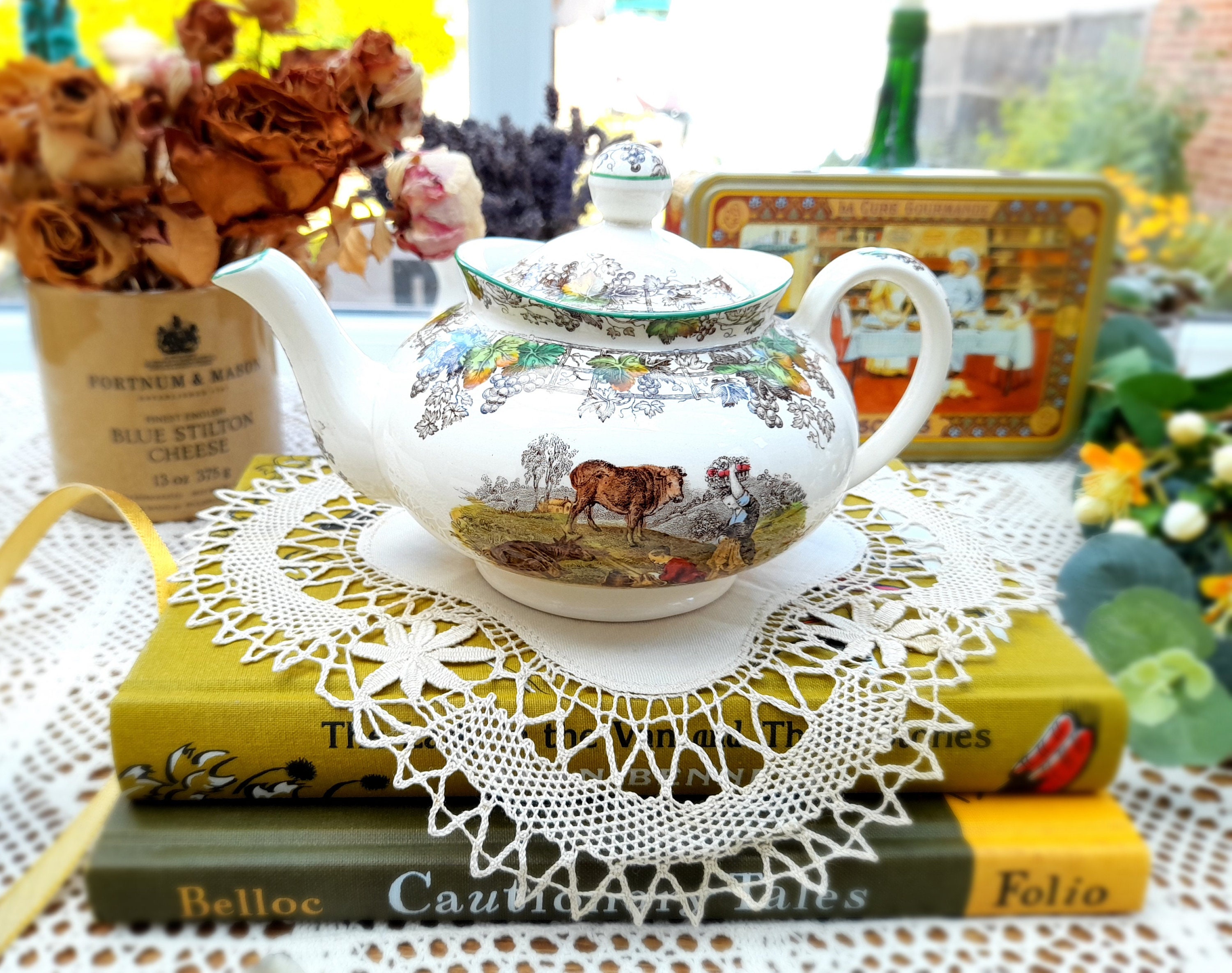 Spode Copeland Afternoon Tea Set for One Spode’s Byron - Etsy