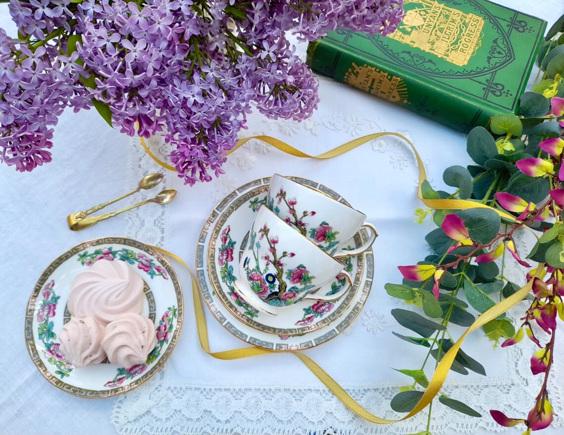 Duchess Beautiful Vintage Afternoon Tea Set for Four Indian Tree - Etsy