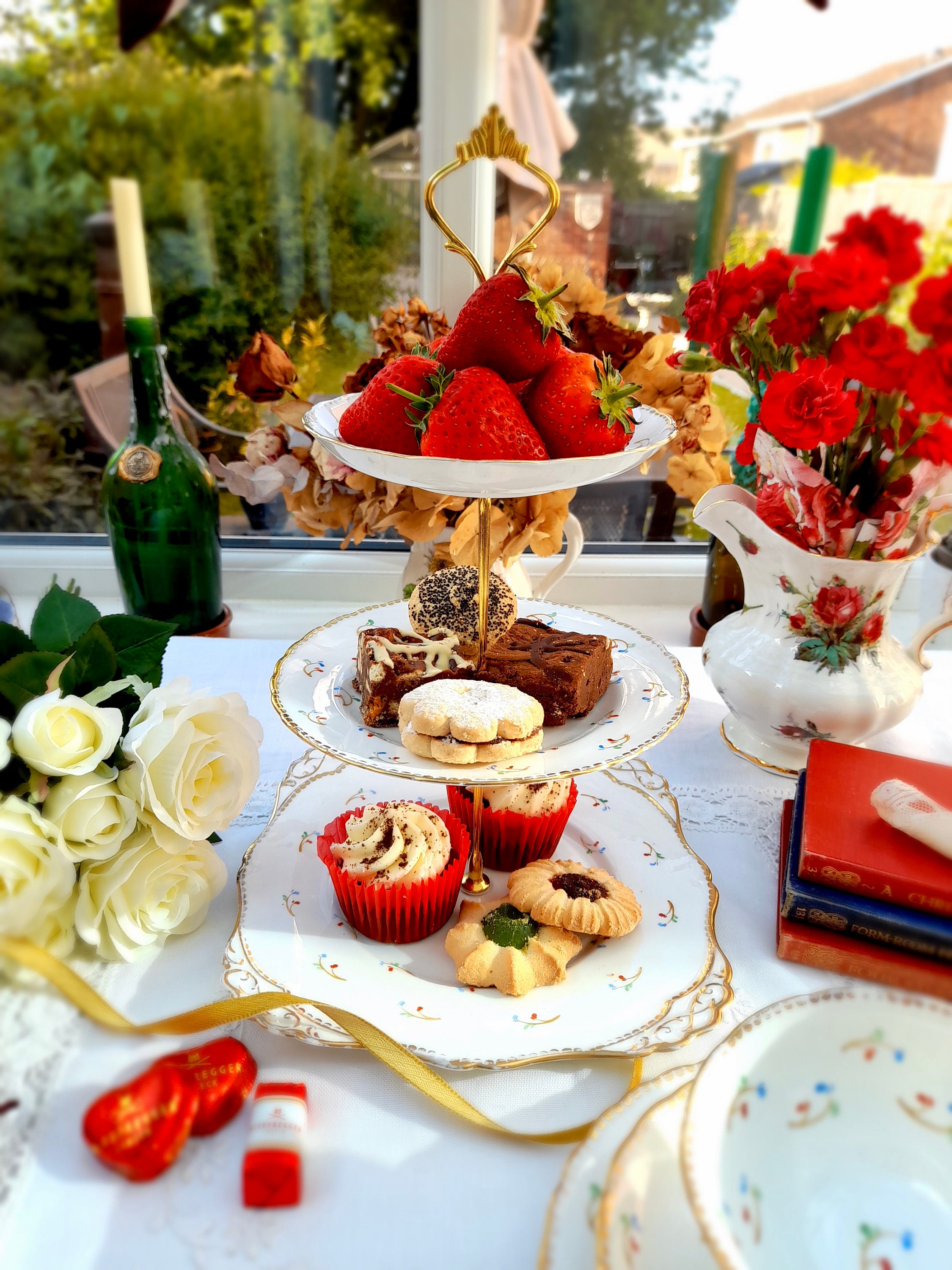 Tuscan Vintage Afternoon Tea Set for Two Springfield - Etsy