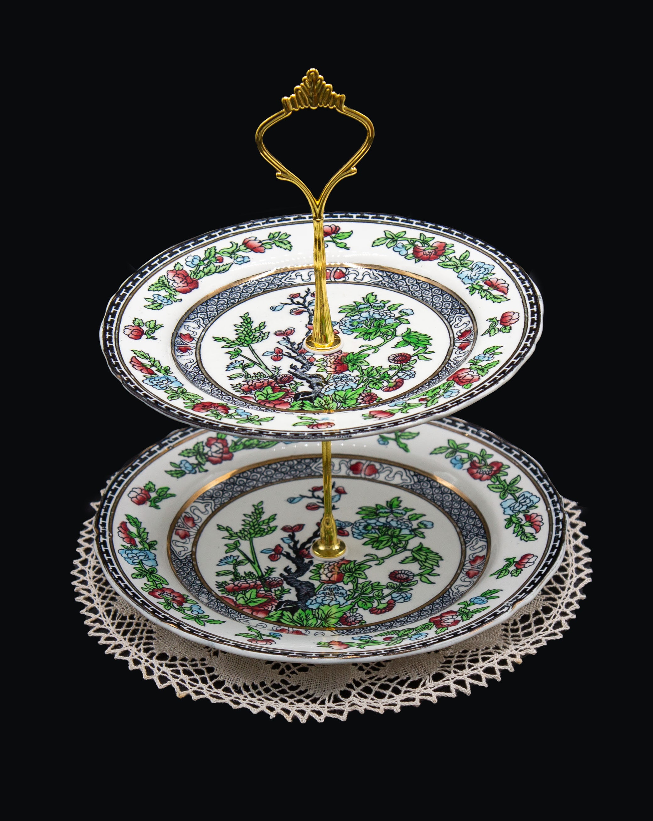 Sadler Stunning Vintage Afternoon Tea Set for Two Indian Tree - Etsy