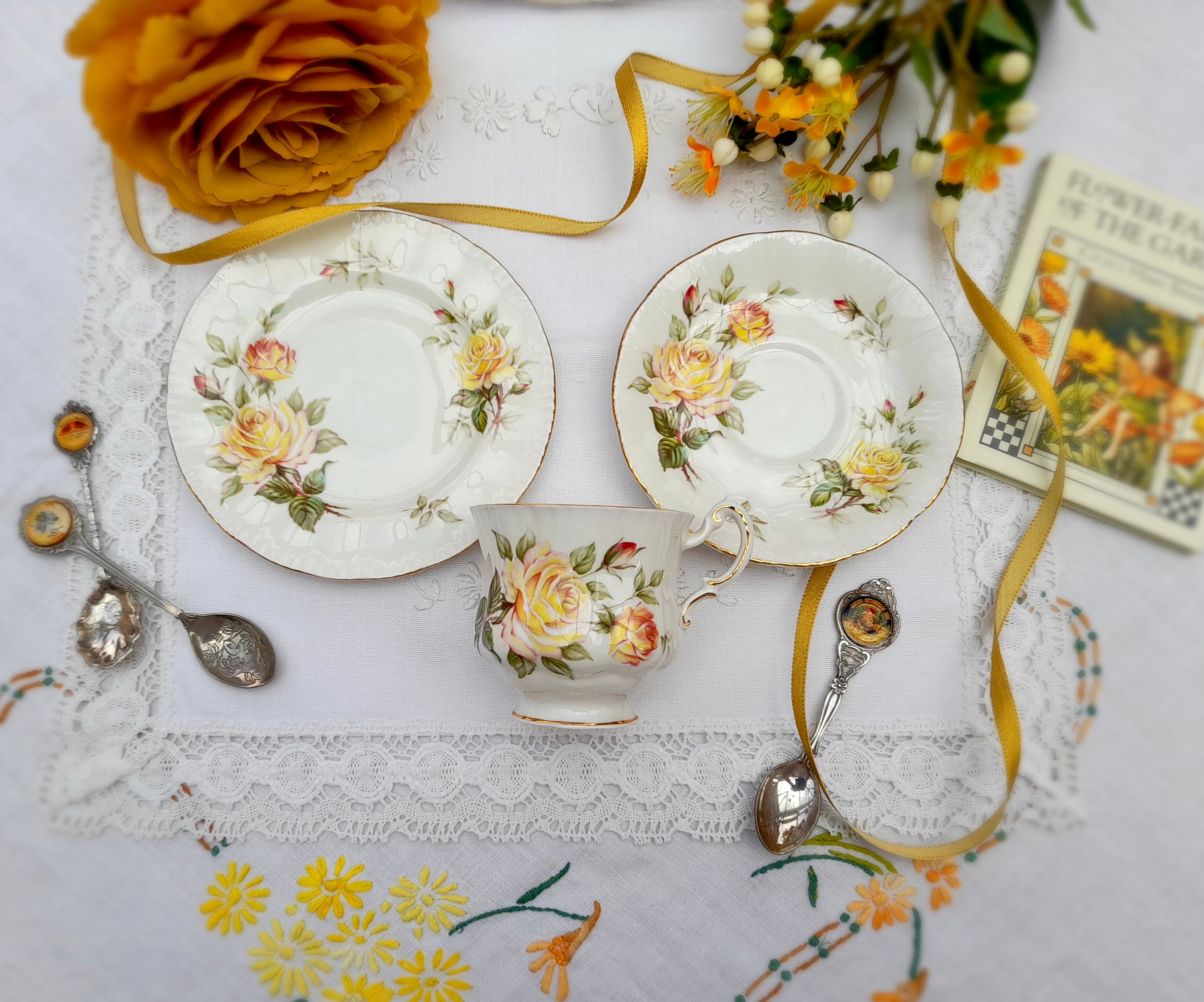 Royal Standard Vintage Afternoon Tea Set for Four Golden Celebration - Etsy