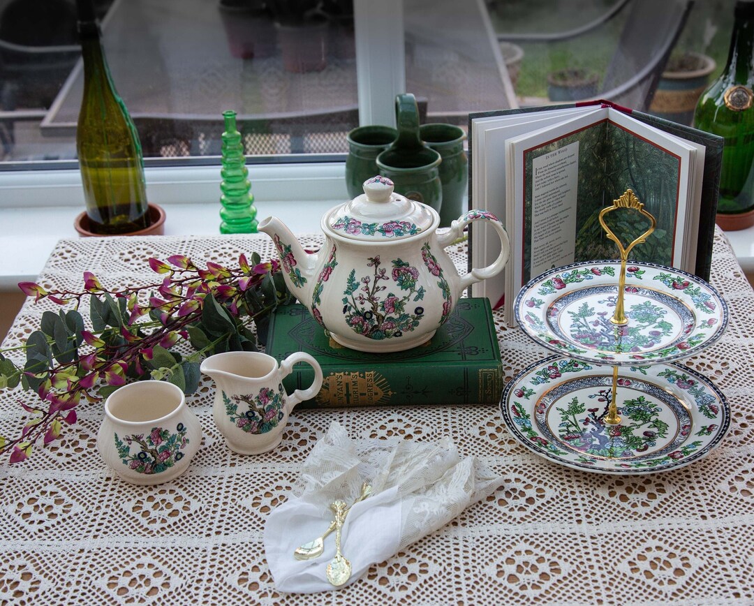 Sadler Stunning Vintage Afternoon Tea Set for Two Indian Tree - Etsy