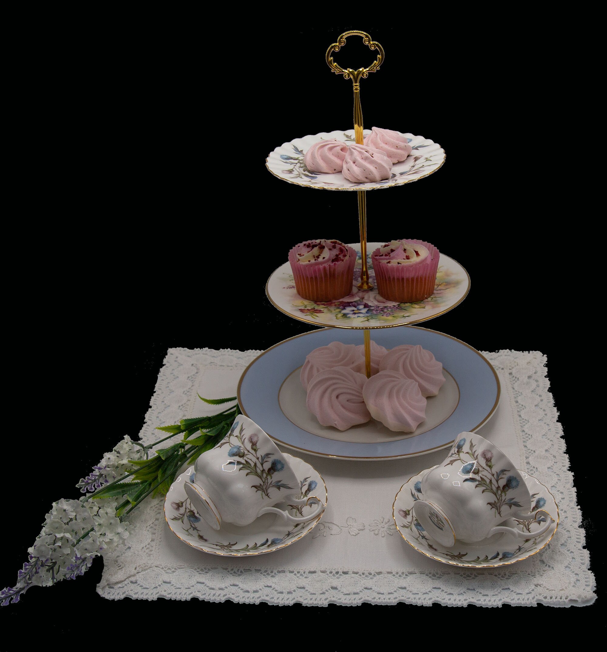 Royal Albert Vintage Afternoon Tea Set for Two Brigadoon - Etsy