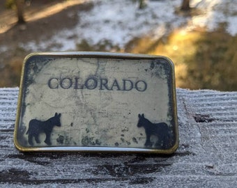 Colorado Belt Buckle - Etsy