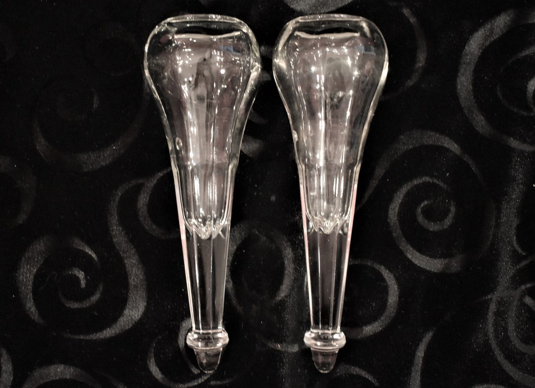 Antique Model A or T Hearse Car Glass Bud Flower Clear Glass Vases - Etsy