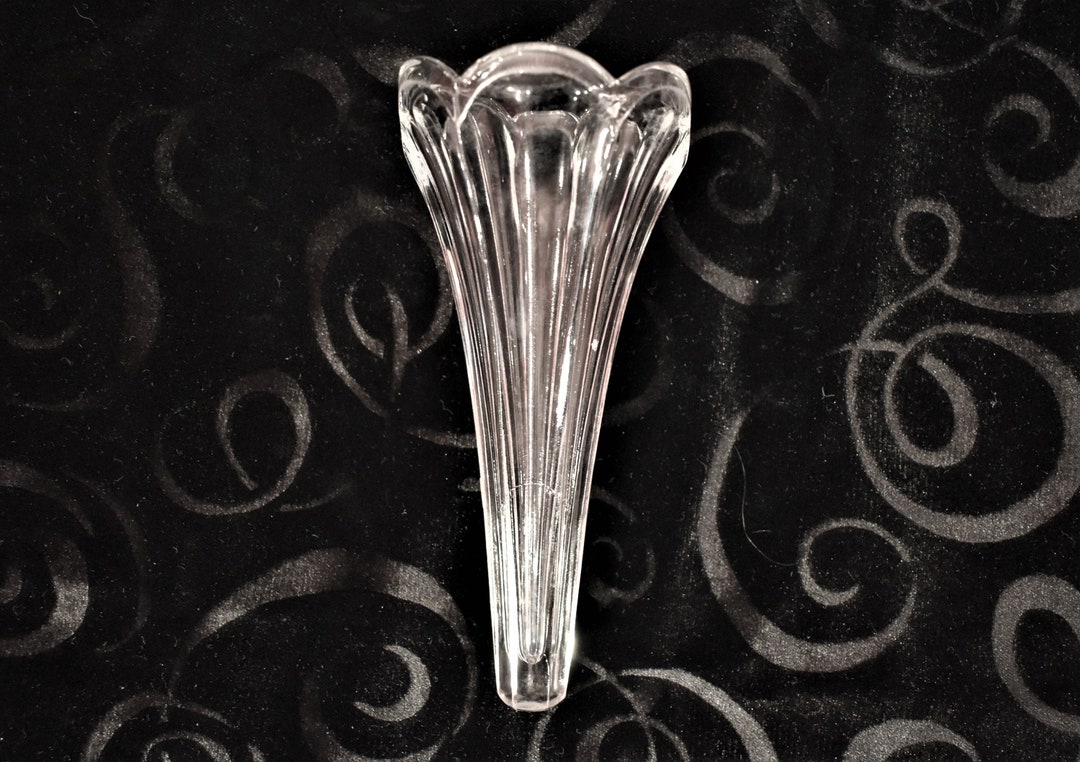 Antique Model A or T Hearse Car Glass Bud Flower Pressed Glass Vase - Etsy