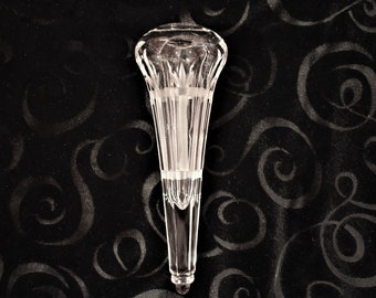 Antique Model A or T Hearse Car Glass Bud Flower Marigold Carnival ...