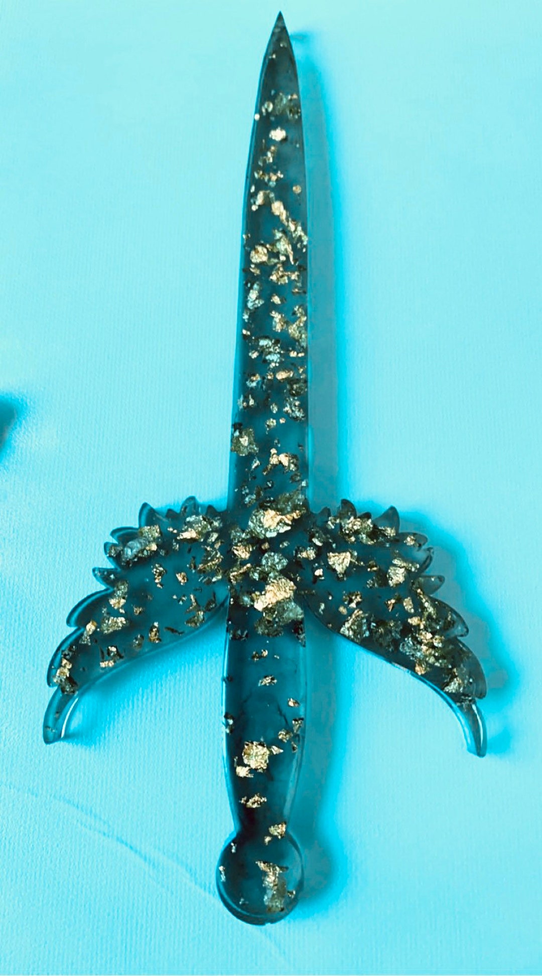 Fantasy Swords Resin Swords Gold Leaf Sword Art Sparkly - Etsy Australia