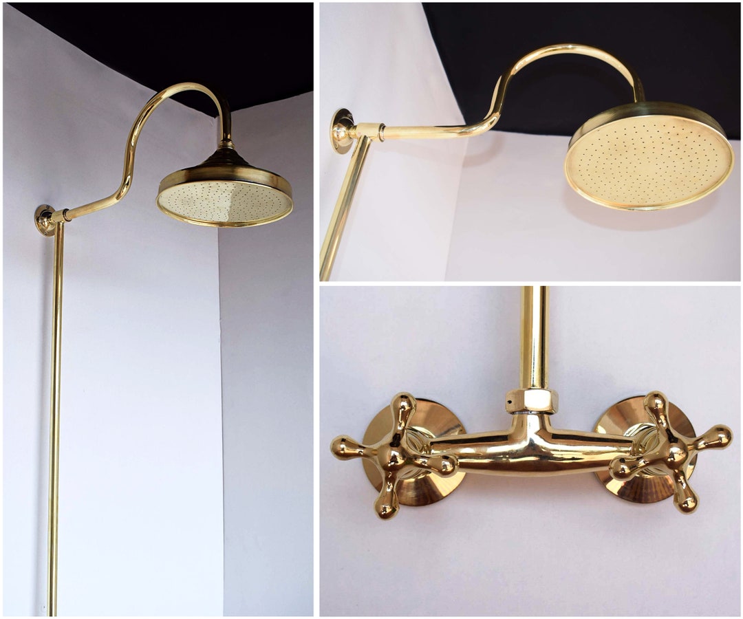 Wall Mount Rain Drop Shower System Without Hand Shower - Etsy