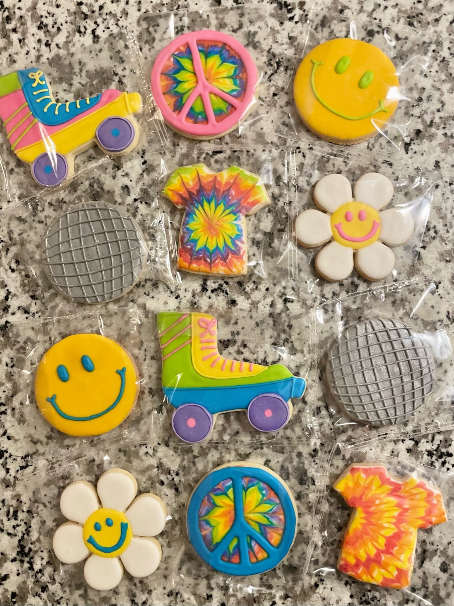 70’s Themed Cookies - Gluten Free - Etsy