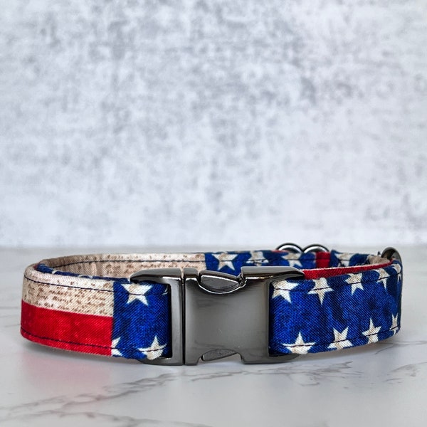 Patriotic Dog Collar - Etsy