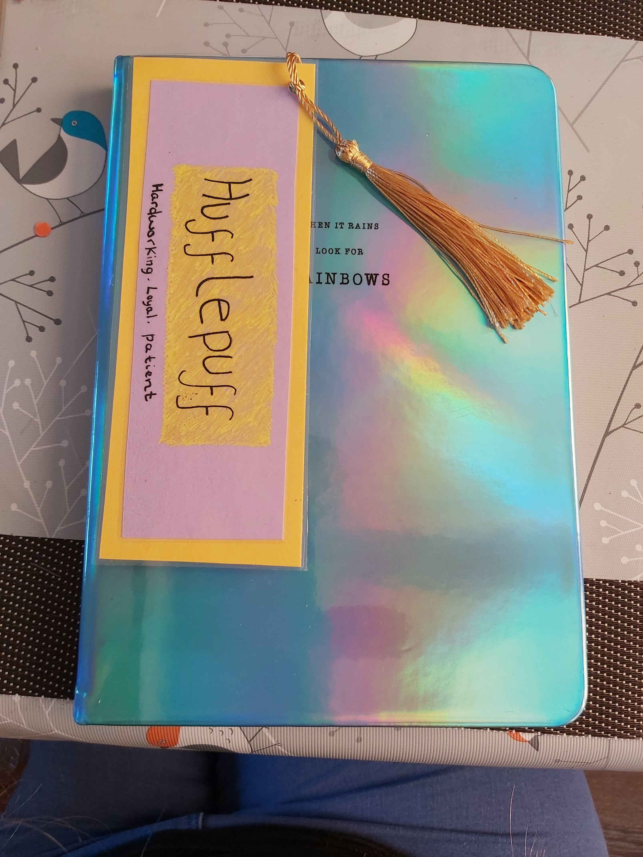 Harry Potter 'Hufflepuff' bookmark | Etsy