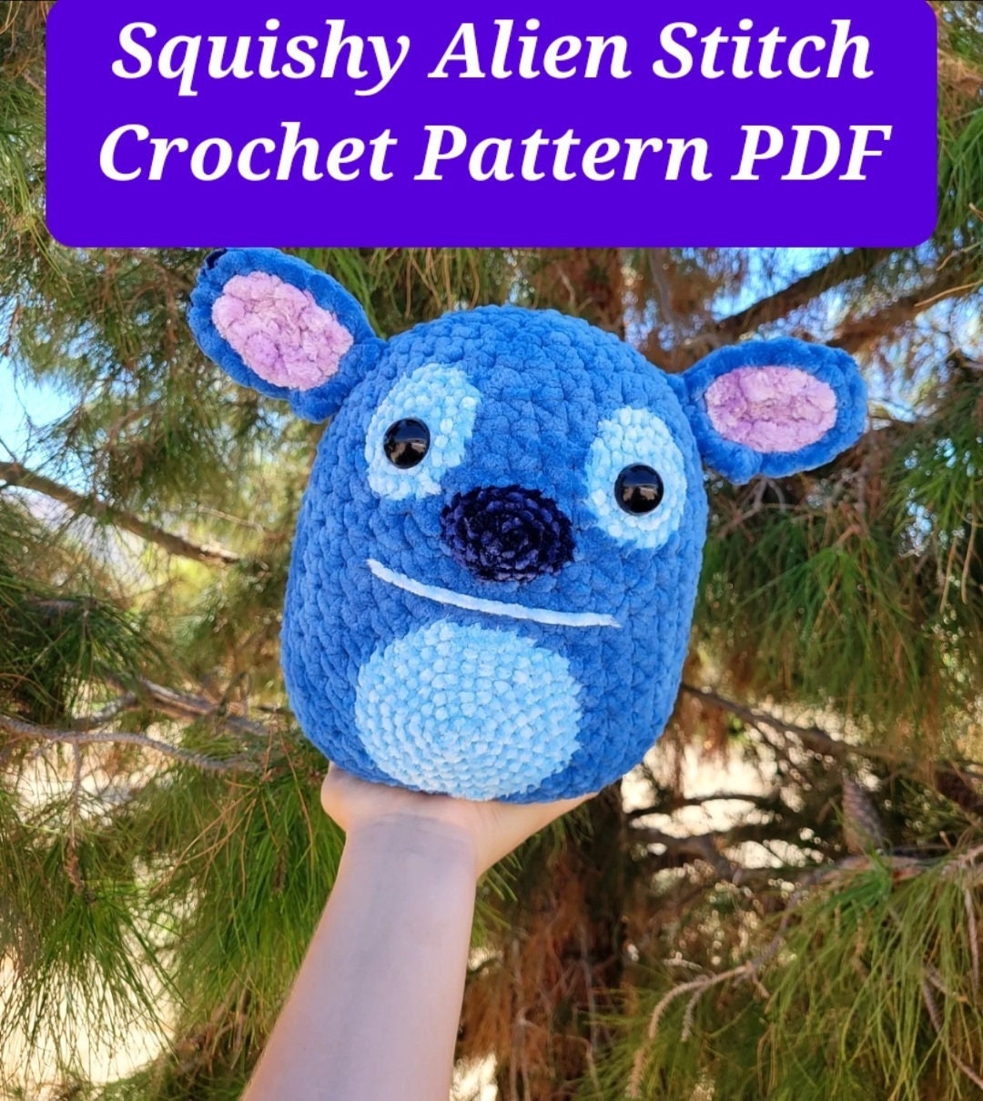 Squishy Alien Stitch Crochet Pattern (beginner Friendly!) - Etsy