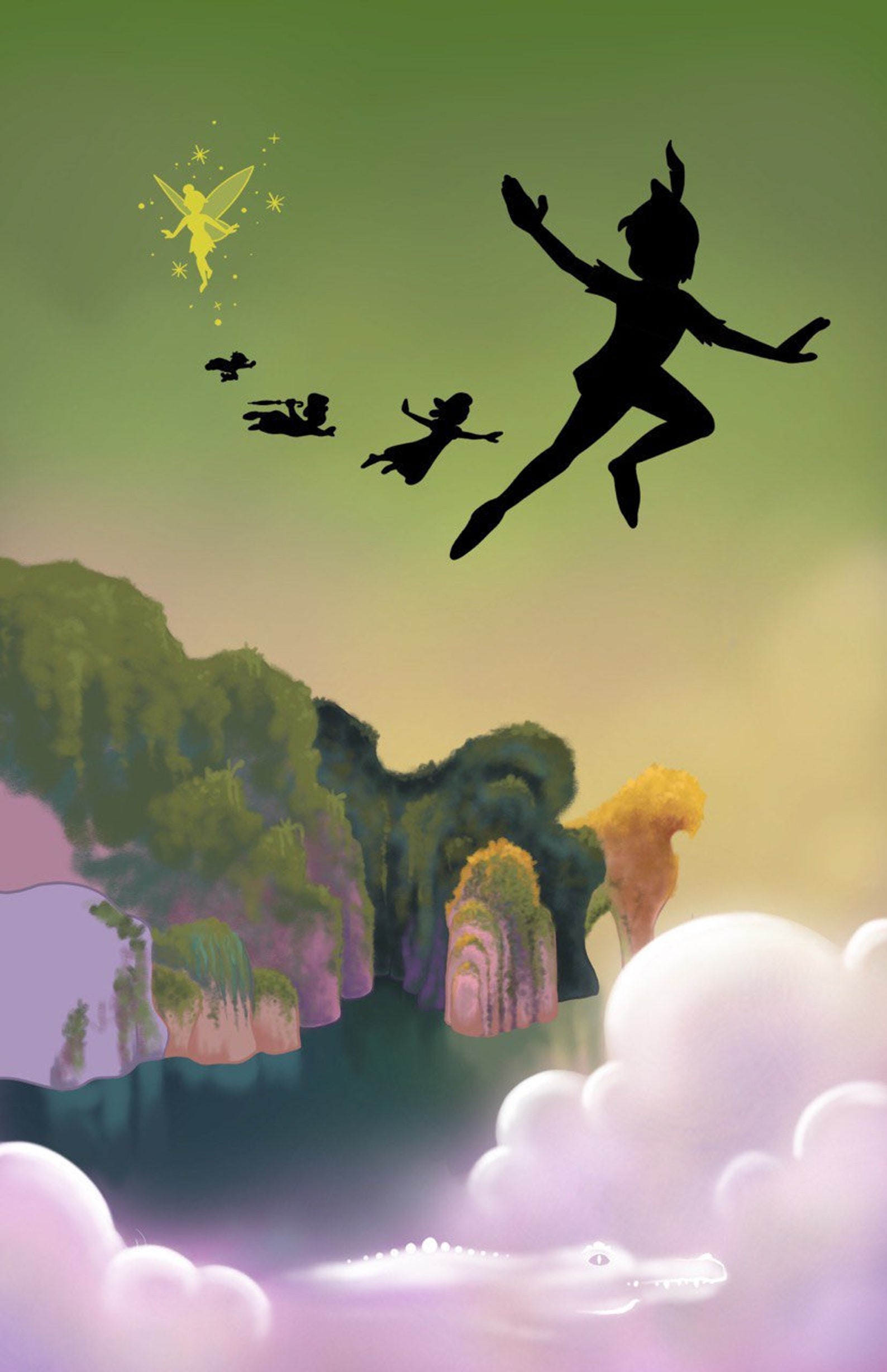 Peter Pan Print - Etsy