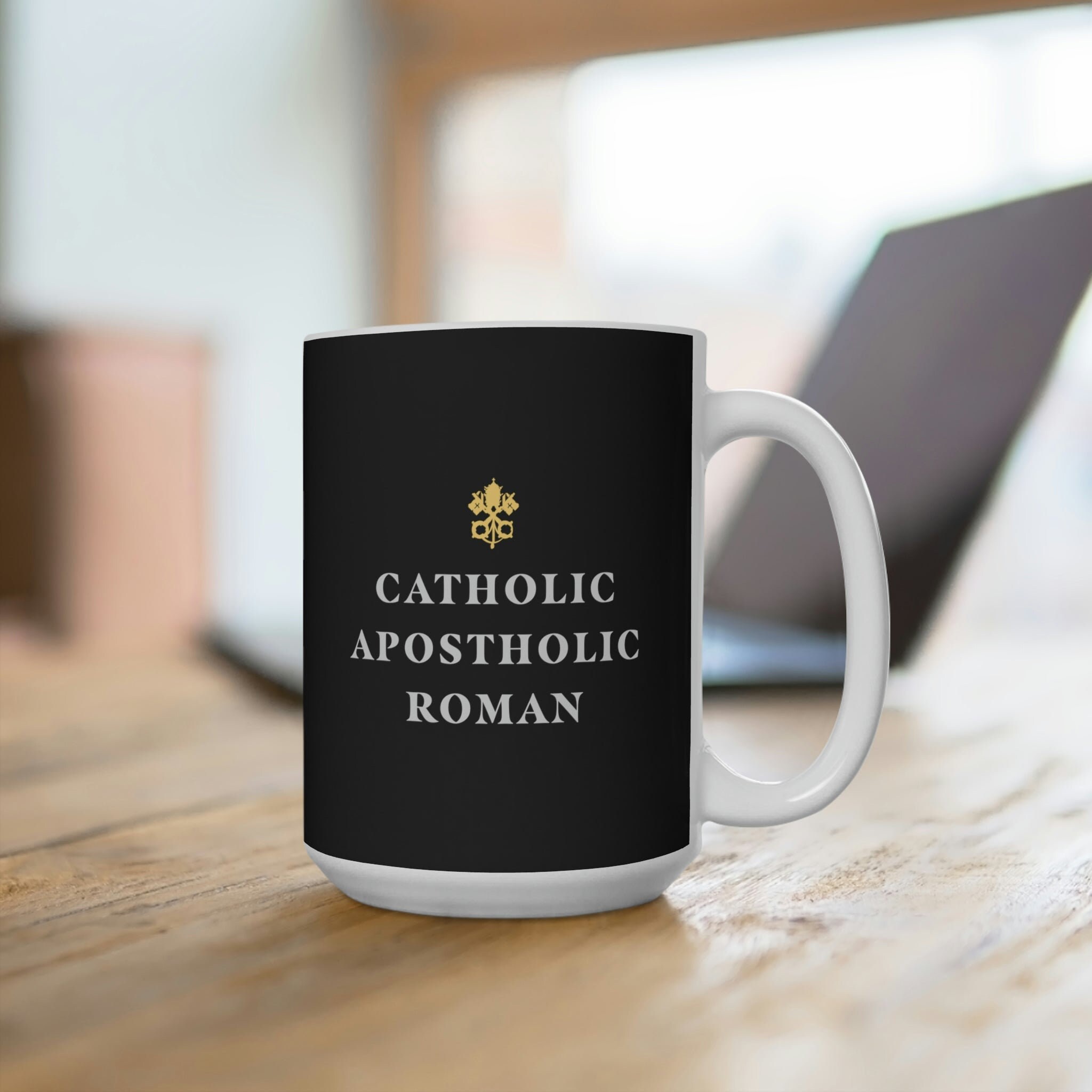 Catholic Coffee Mug 15oz - Etsy