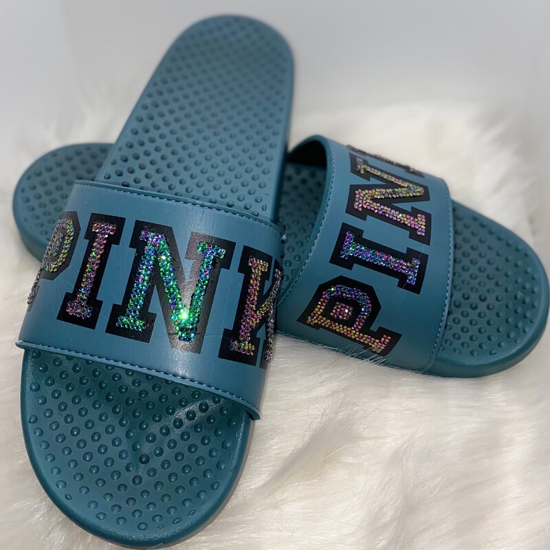 Nike Slides Custom - Etsy