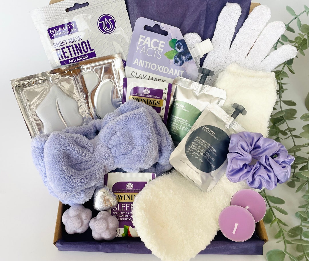 Spa Gift Set, Luxury Pamper Box, Pamper Hamper, Spa Day, Pamper Gift ...