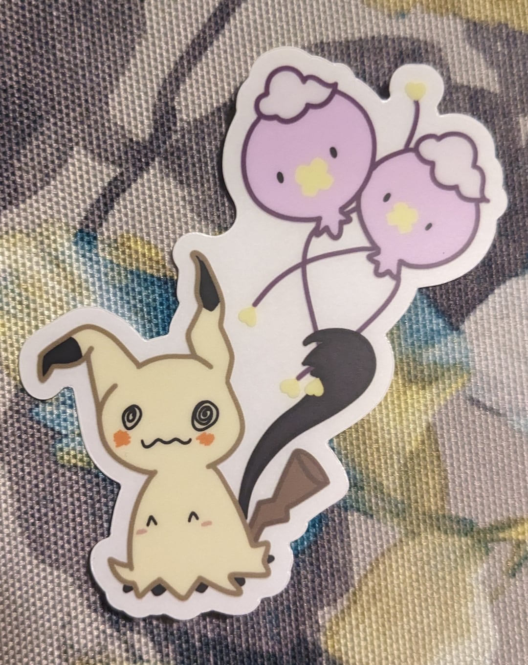 Cute Ghost Doll With Balloons Sticker - Etsy