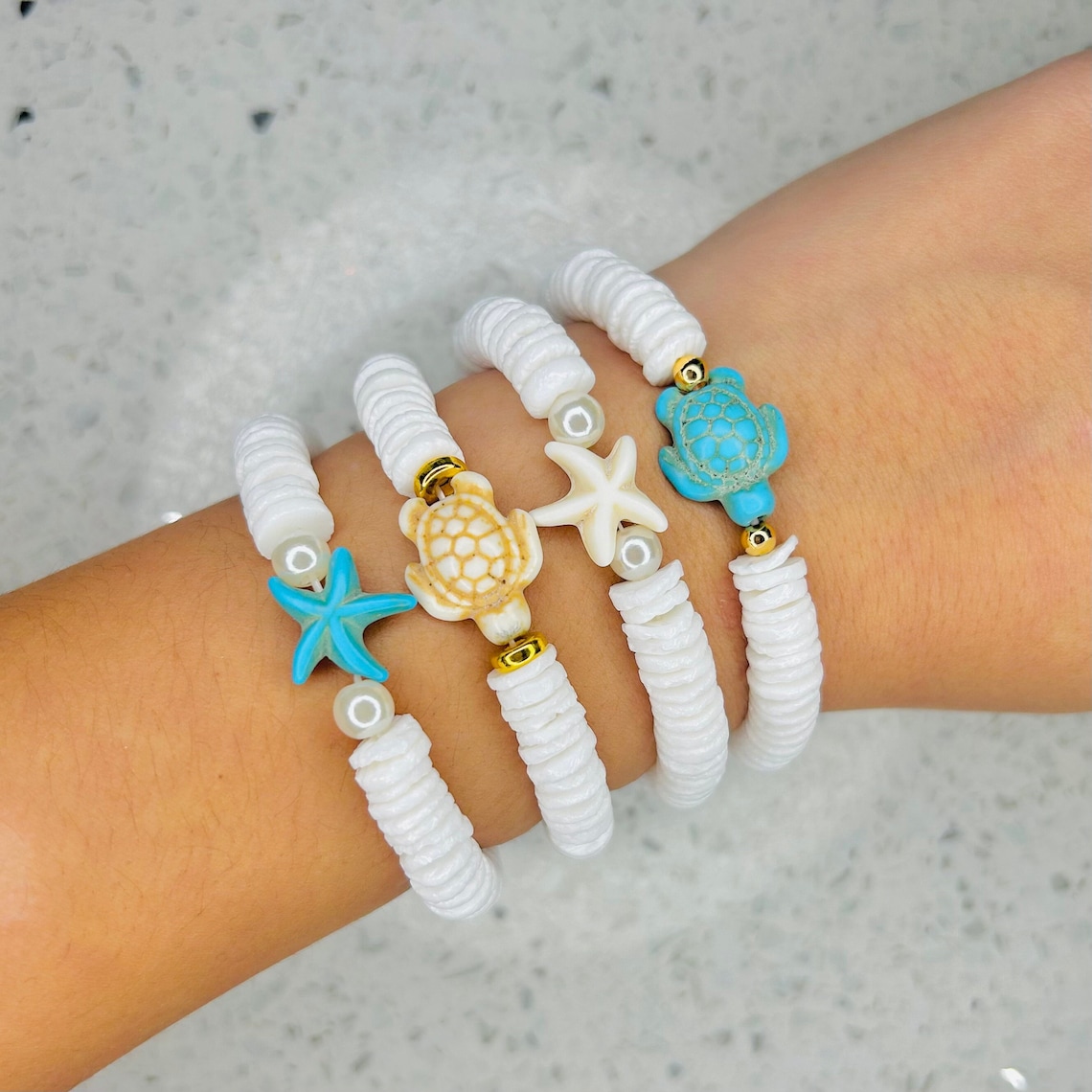 Custom Puka Shell Bracelets, Custom Bracelet, Beaded Jewelry, Beaded ...