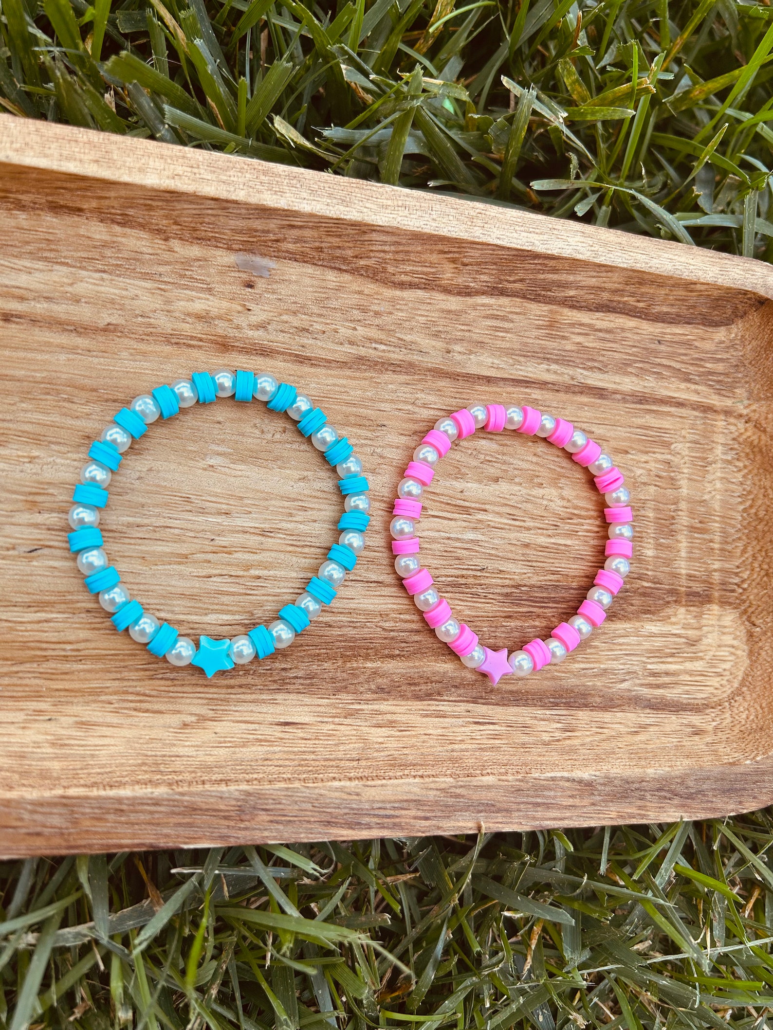 BFF Star Bracelets | Preppy Bracelets, Handmade Jewelry, Heishi Beaded ...