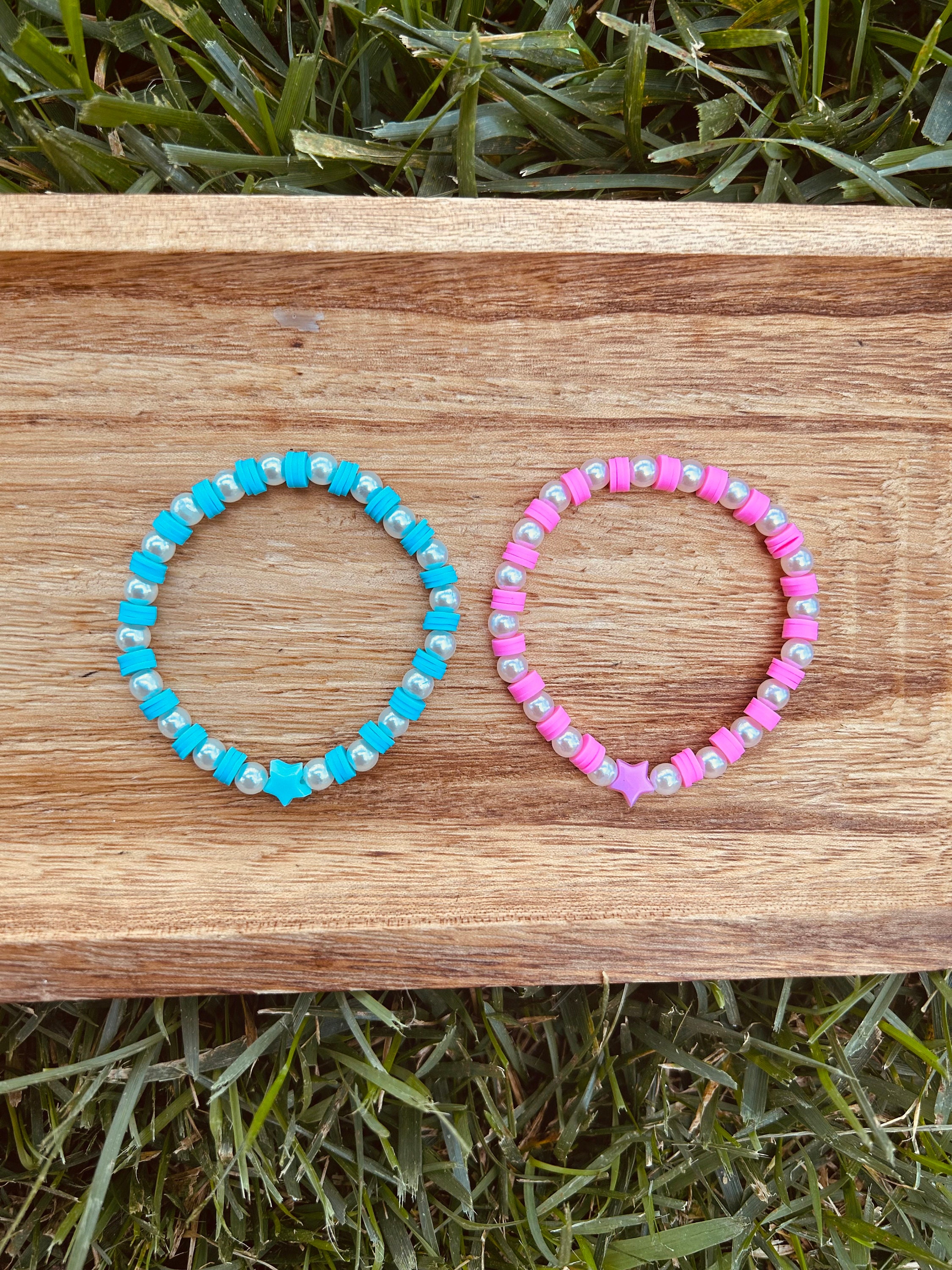 BFF Star Bracelets | Preppy Bracelets, Handmade Jewelry, Heishi Beaded ...
