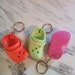Mini Croc Keychain - Etsy