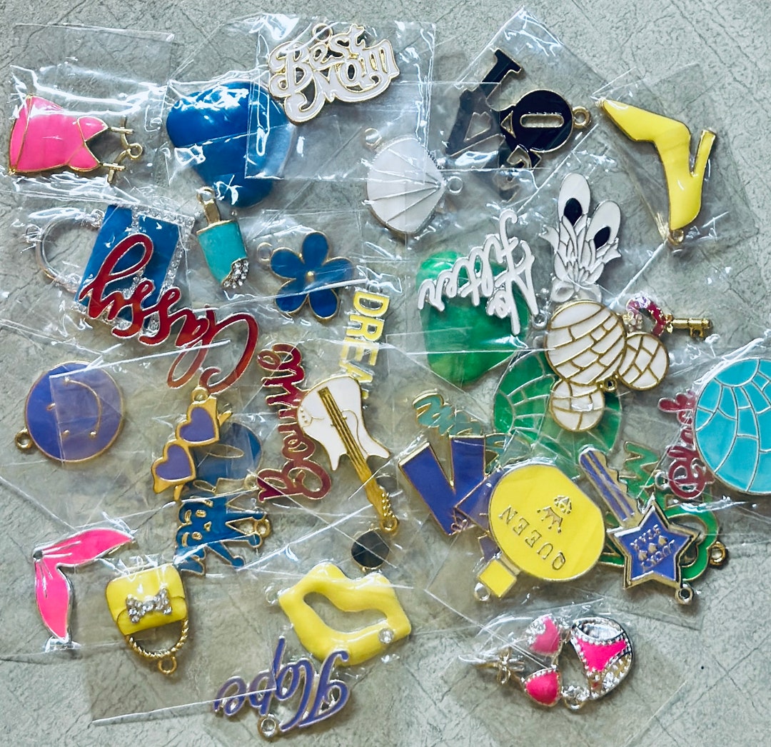 Mixed Color Charms, Solid Color Charms, Wholesale Charms, Charm Vendor ...