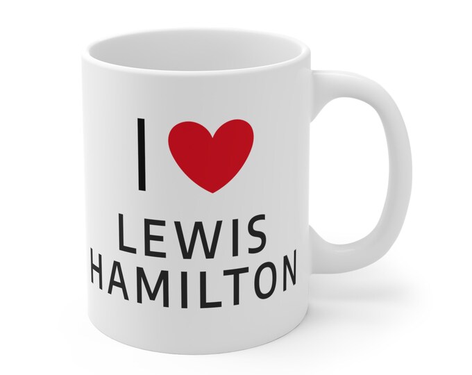 Lewis Hamilton Mug GOAT Formula 1 Fan Gift Coffee Mug George Russell ...